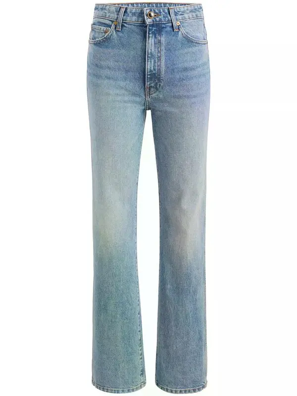 Khaite Danielle Straight-leg Jeans