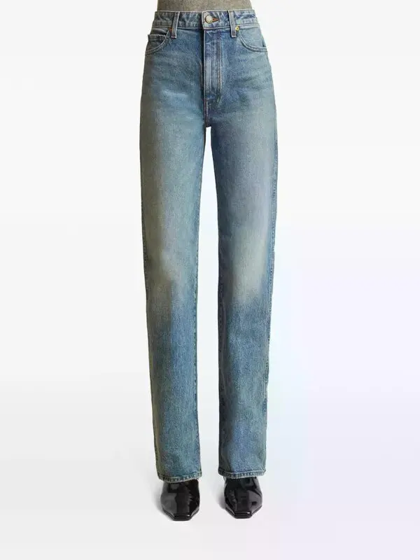 Khaite Danielle Straight-leg Jeans