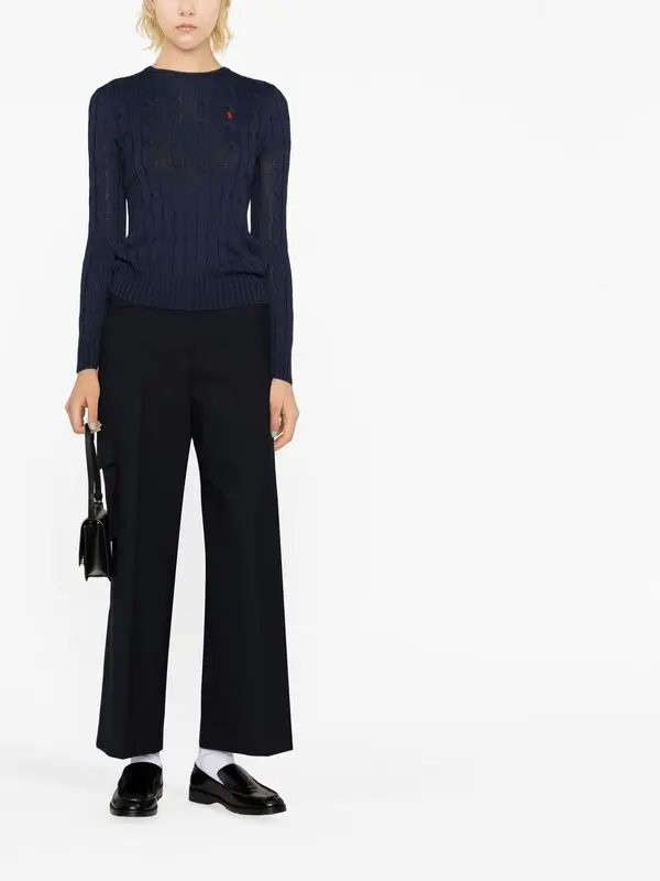 Polo Ralph Lauren Cable-knit Jumper - Blue