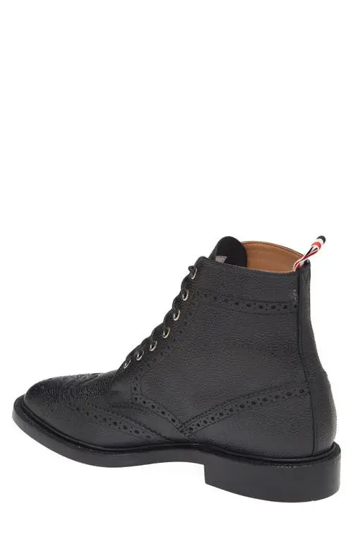 Thom Browne Classic Wingtip Lace-up Boots