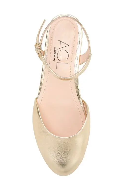 Agl Milly Ankle Strap Flat