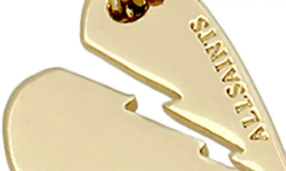 ALLSAINTS Broken Heart Pendant Necklace