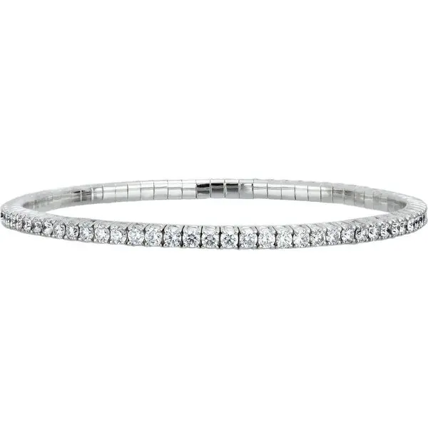 Bony Levy 18k Gold Diamond Tennis Bracelet - 18k White Gold