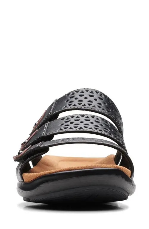 Clarks Kitly Walk Sandal - Black