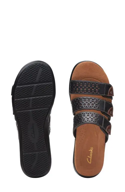 Clarks Kitly Walk Sandal - Black