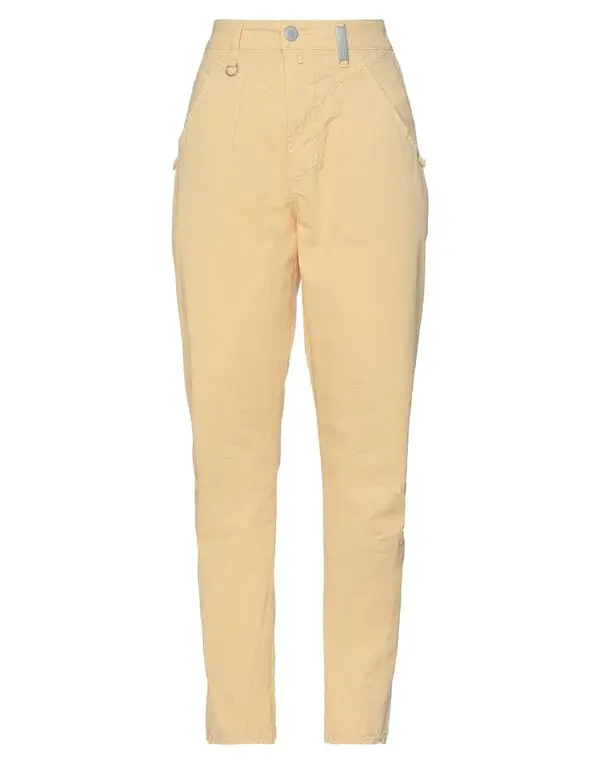 High Tapered Pants - Apricot