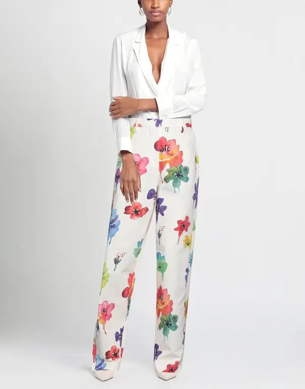 OFF-WHITE™ Floral Design Pants