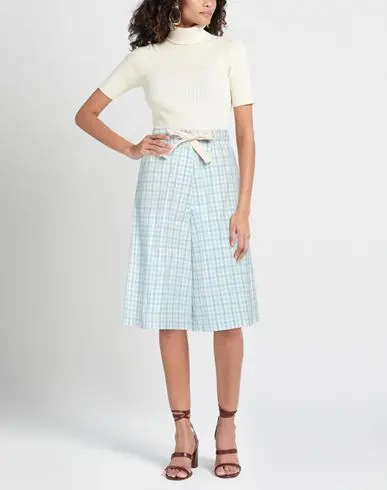 SEMICOUTURE Checked Cotton Chinos