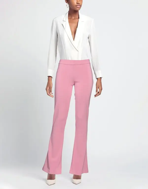 CIRCUS HOTEL Flared Leg Trousers - Pink