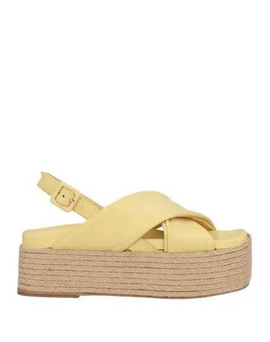 PALOMA BARCELO Espadrille Sandals - Yellow
