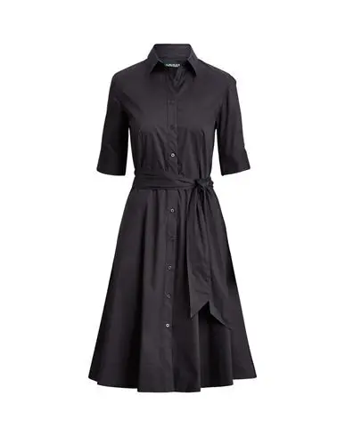 Ralph Lauren Cotton-blend Shirtdress