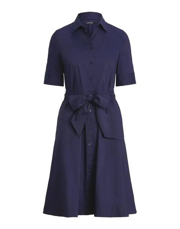 Ralph Lauren Cotton-blend Shirtdress - Midnight Blue