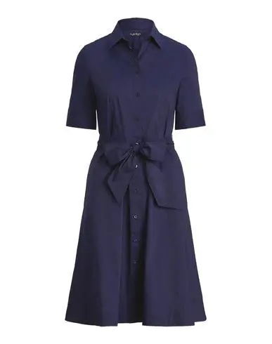 Ralph Lauren Cotton-blend Shirtdress - Midnight Blue