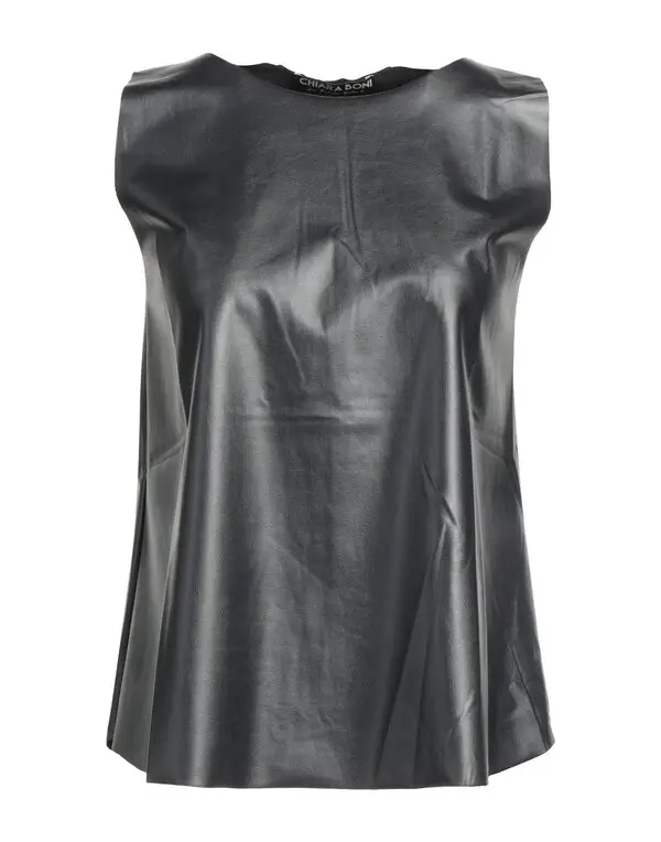 Chiara Boni La Petite Robe Sleeveless Top - Black