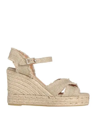 CastaÑer Textile Fiber Espadrille Sandals - Beige