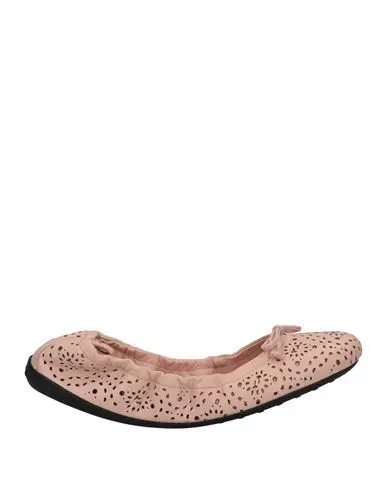 TOD'S Leather Ballet Flats - Pink