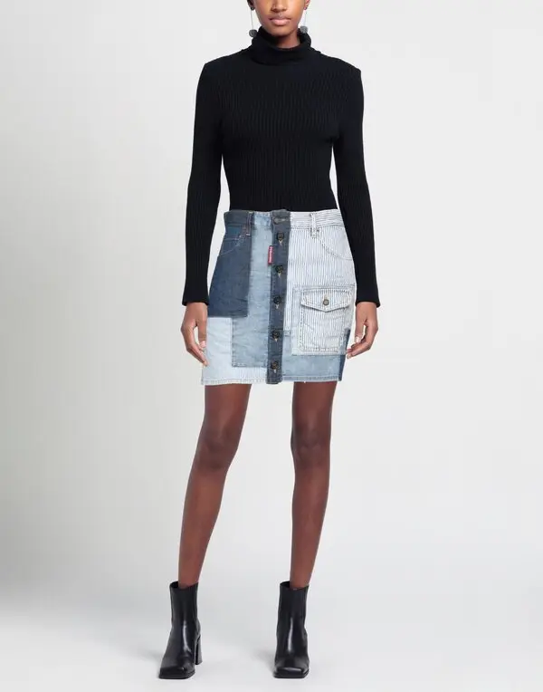Dsquared2 Denim Pencil Skirt