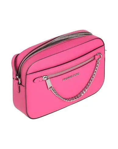 Michael Kors Leather Camera Bag - Pink