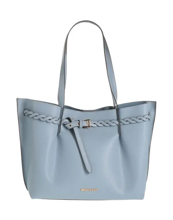 Michael Kors Leather Shopper Bag - Blue