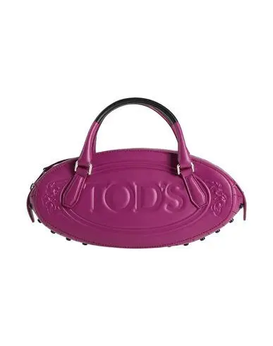 TOD'S Handbag Leather - Purple