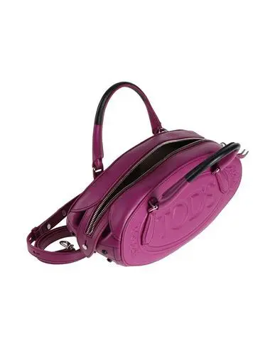 TOD'S Handbag Leather - Purple
