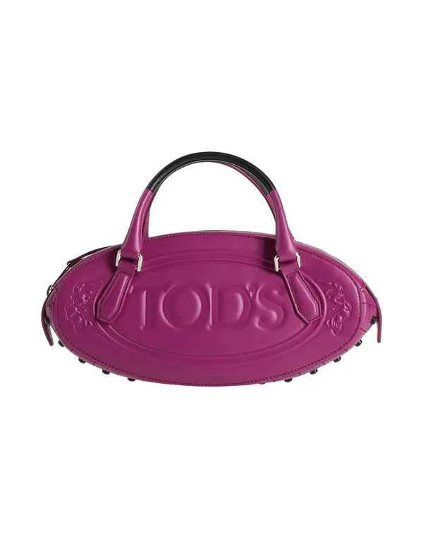 TOD'S Handbag Leather - Purple