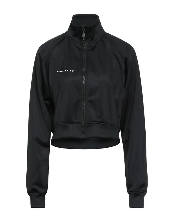 FAMILY FIRST Polyester Sweatshirt - Black