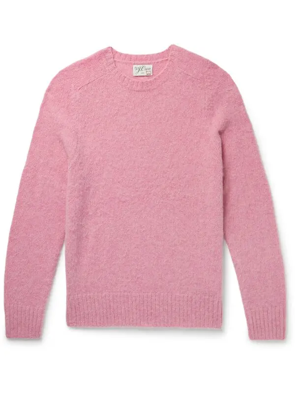 J. Crew Wool Sweater Xl In Pink - 50% Off | Editorialist