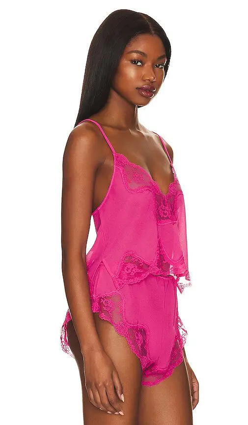 KAT THE LABEL Harley Camisole - Hot Pink