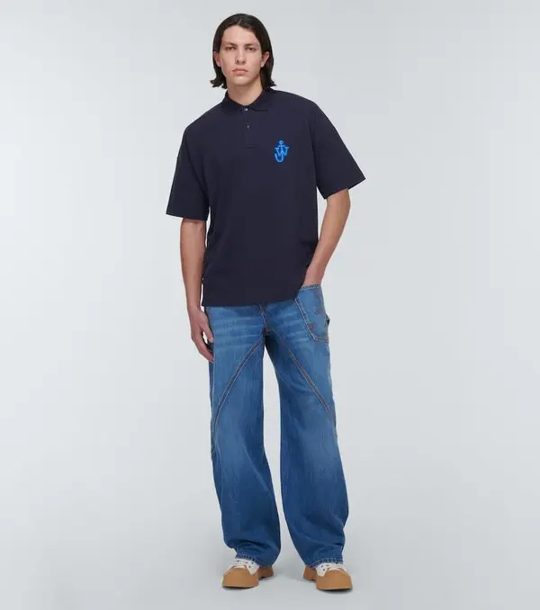 JW Anderson Twisted Wide-leg Jeans