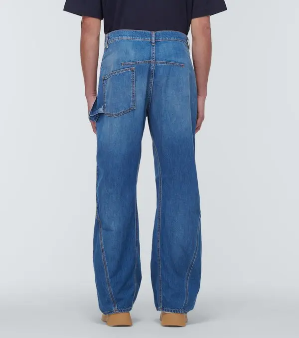 JW Anderson Twisted Wide-leg Jeans