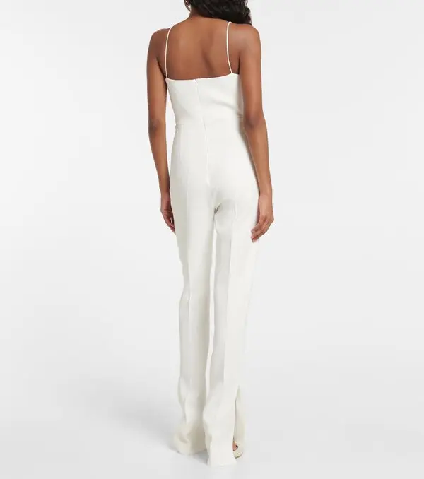 David Koma Sequined Cutout Cady Jumpsuit