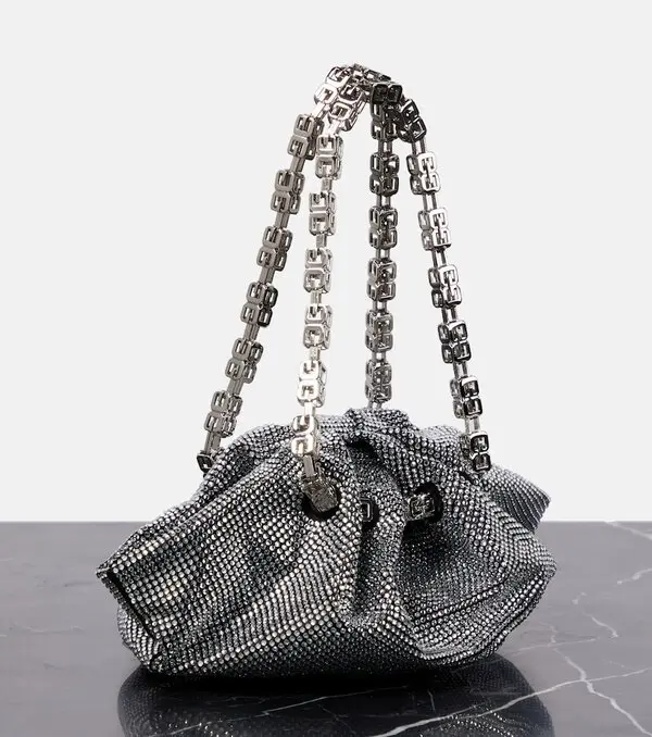 Givenchy Kenny Mini Crystal-embellished Shoulder Bag