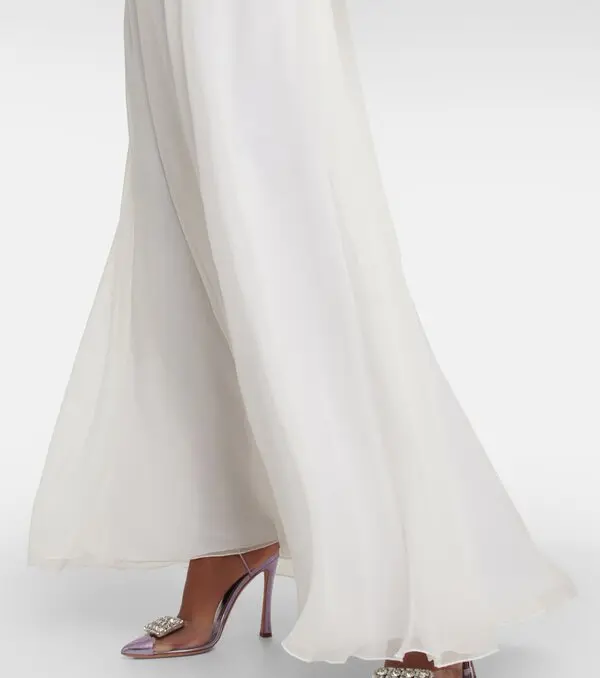 Giambattista Valli Off-the-shoulder Silk Gown