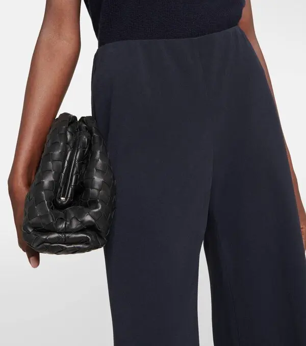 Vince High-rise Crêpe Pants