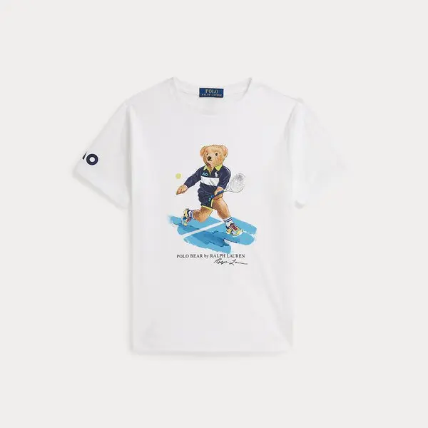 Ralph Lauren Australian Open Polo Bear Tee - White