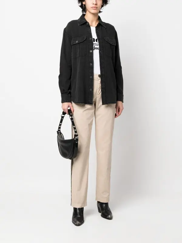 Zadig&Voltaire Logo-embroidered Shirt