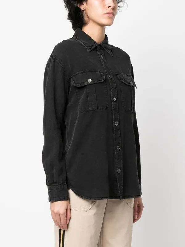 Zadig&Voltaire Logo-embroidered Shirt