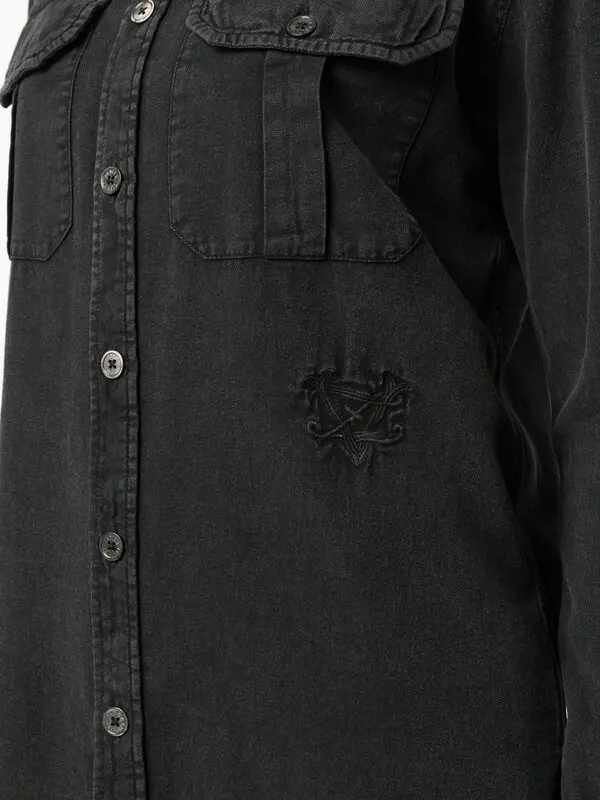 Zadig&Voltaire Logo-embroidered Shirt