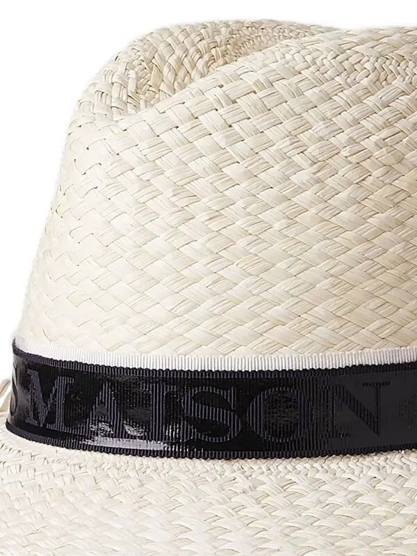 MAISON MICHEL Zango Straw Fedora Hat