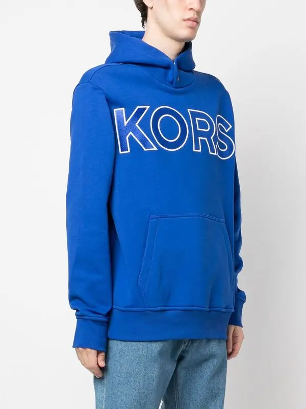 Michael Kors Logo-embossed Cotton Hoodie