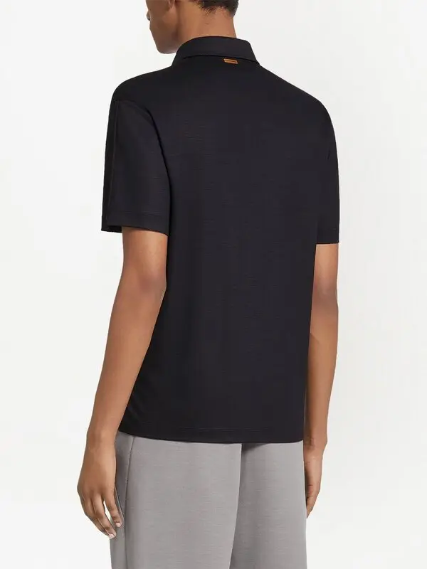 Zegna High Performance Wool Polo Shirt