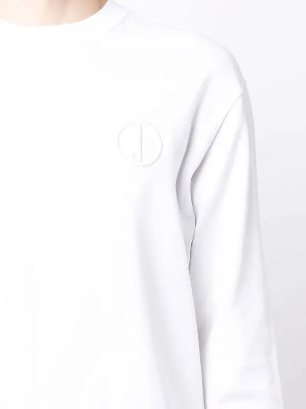 Dunhill Logo Detail Long Sleeve Sweatshirt