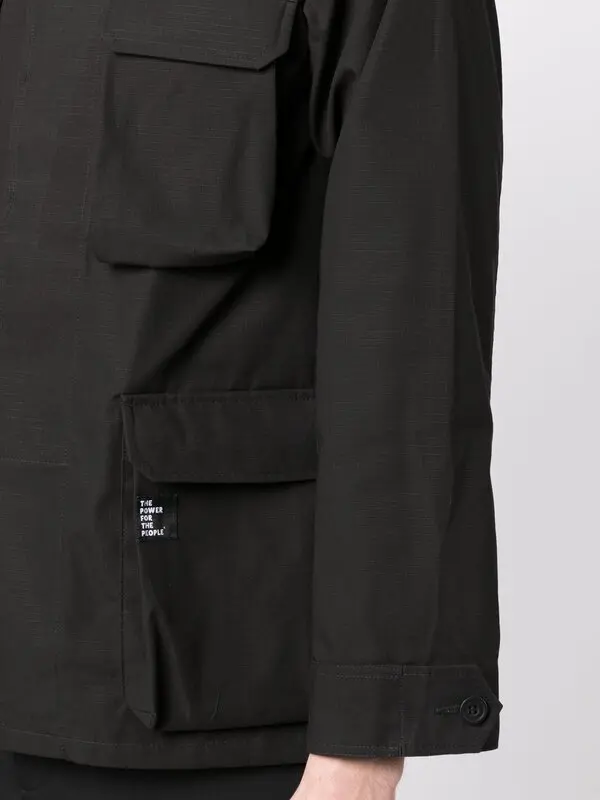 THE POWER FOR THE PEOPLE Cargo Bomber Jacket