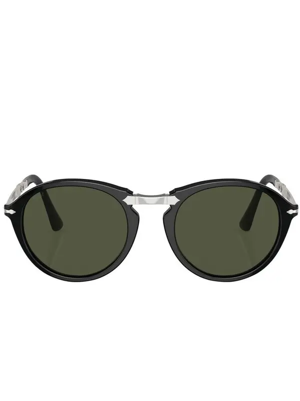 Persol Round-frame Sunglasses - Black