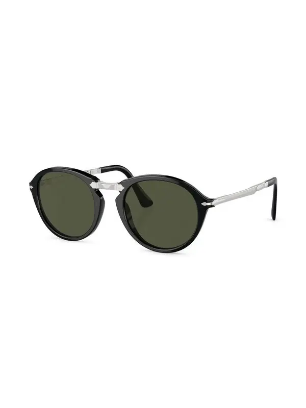 Persol Round-frame Sunglasses - Black