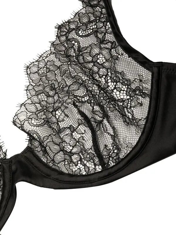 MAISON CLOSE Lace-trim Detail Bra