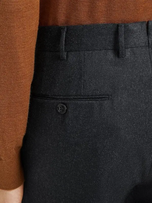 Zegna Tailored Wool Trousers