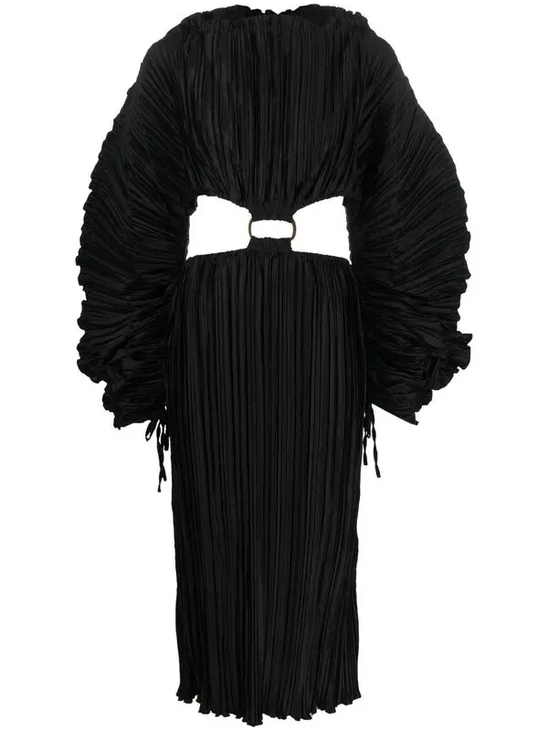 Cult Gaia Akilah Pleated Midi Dre