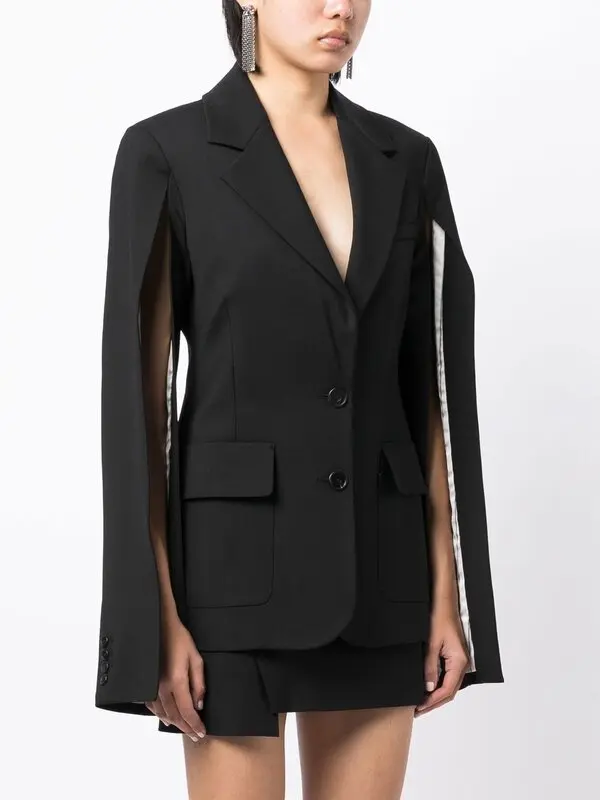 Monse Arm-slit Wool-blend Blazer